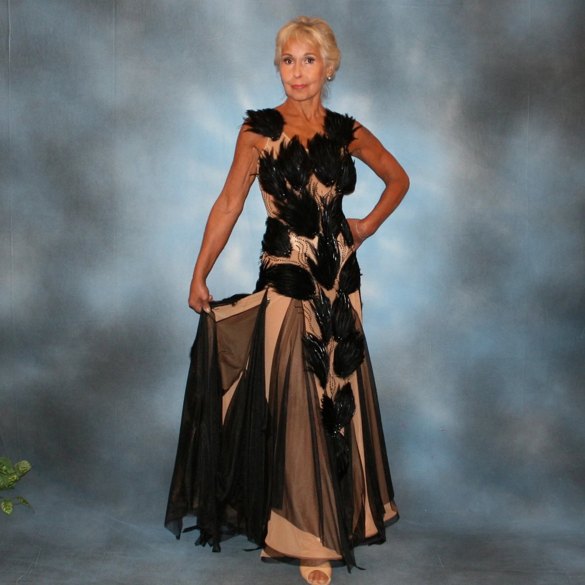 Catching Fire Black Dress