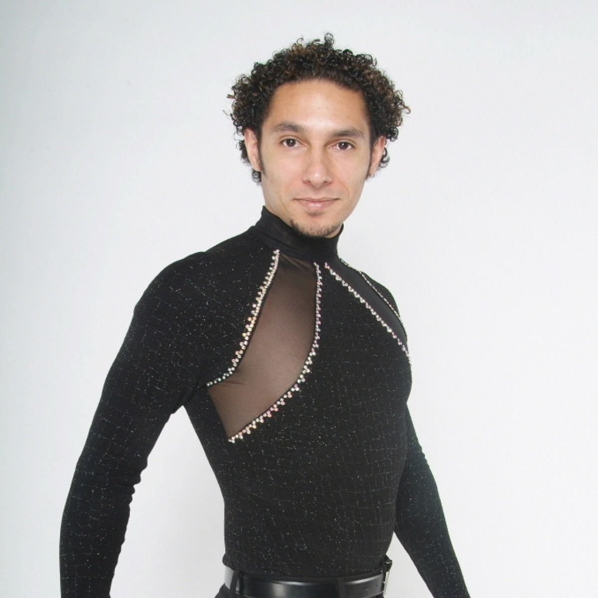 Men's Latin Shirts | Men's Rhythm Shirts | Men's Dance Shirts – Crystal ...